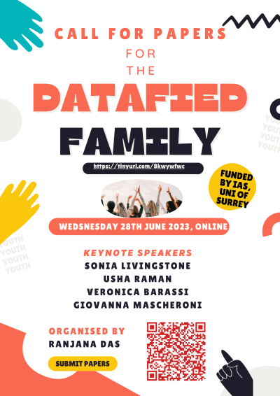 The Datafied Family - Event & Call for Papers | University of Surrey